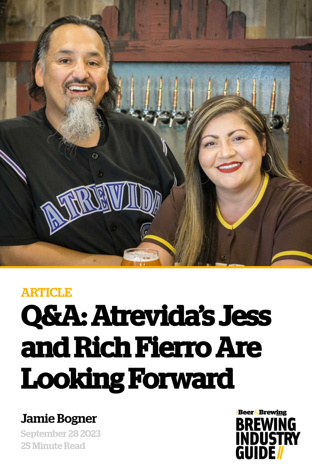 Q&A: Atrevida’s Jess and Rich Fierro Are Looking Forward | Brewing ...