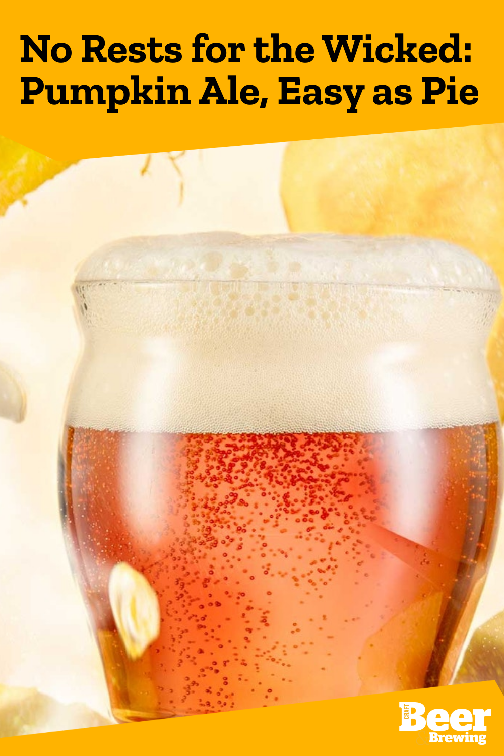 No Rests for the Wicked: Pumpkin Ale, Easy as Pie | Craft Beer & Brewing