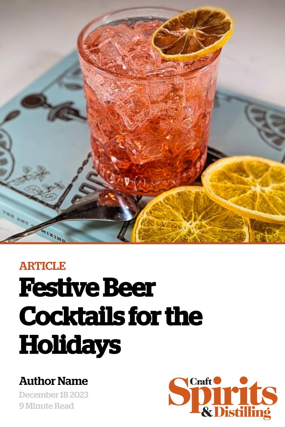 Festive Beer Cocktails for the Holidays | Spirits & Distilling