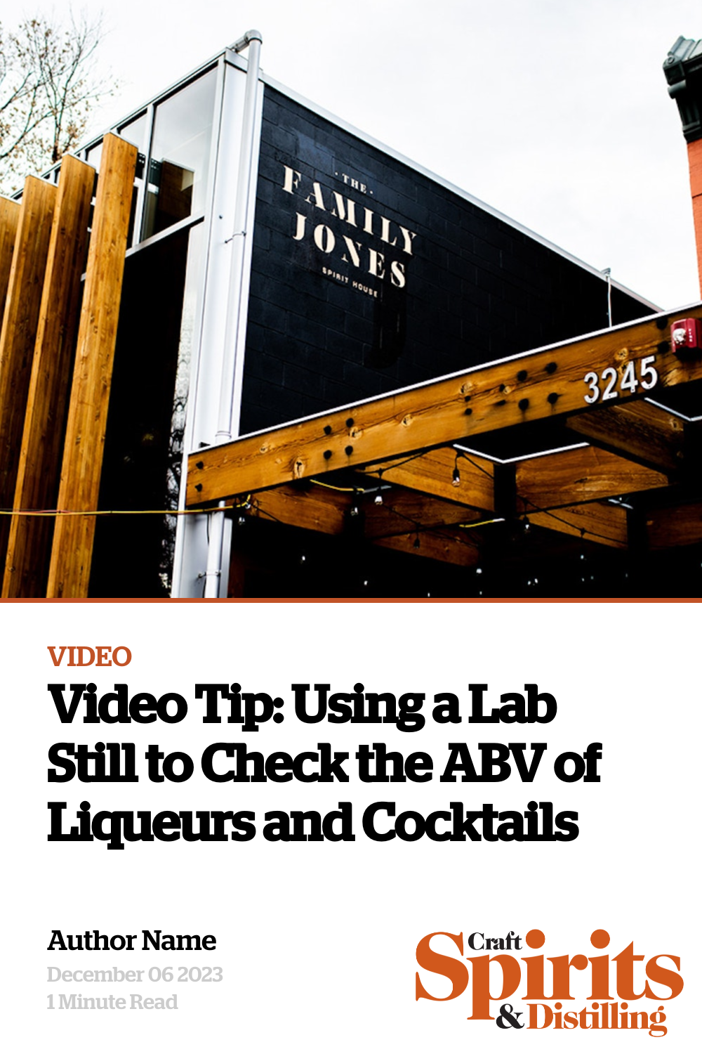 Video Tip: Using a Lab Still to Check the ABV of Liqueurs and Cocktails ...