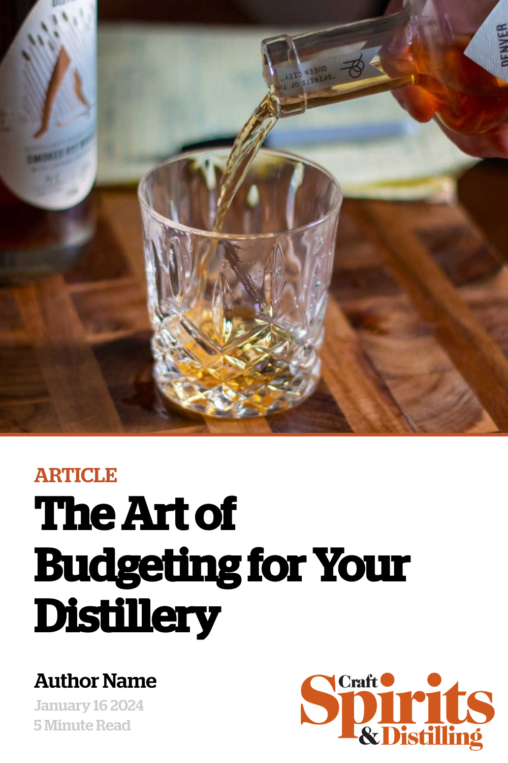 The Art of Budgeting for Your Distillery | Spirits & Distilling