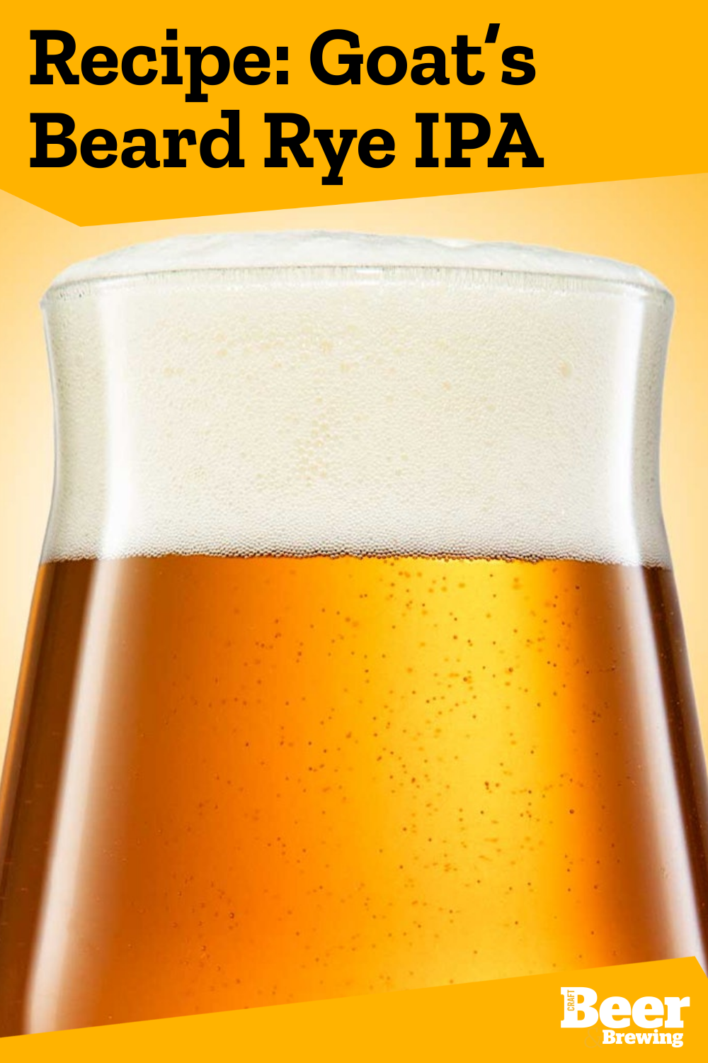 Recipe: Goat’s Beard Rye IPA | Craft Beer & Brewing