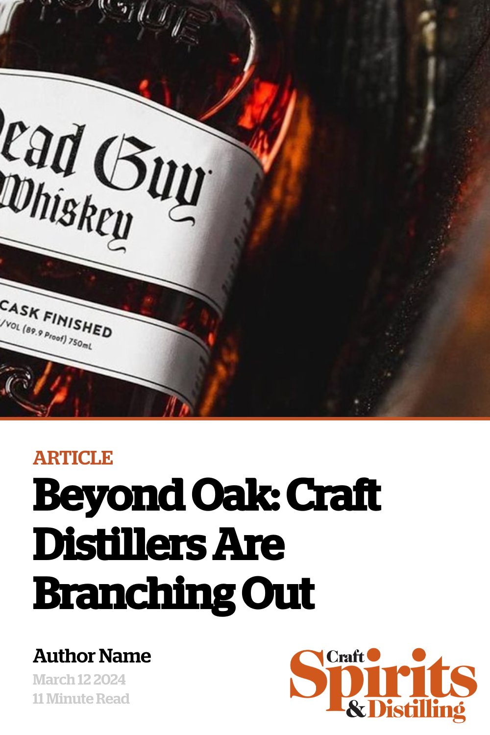 Beyond Oak: Craft Distillers Are Branching Out | Spirits & Distilling
