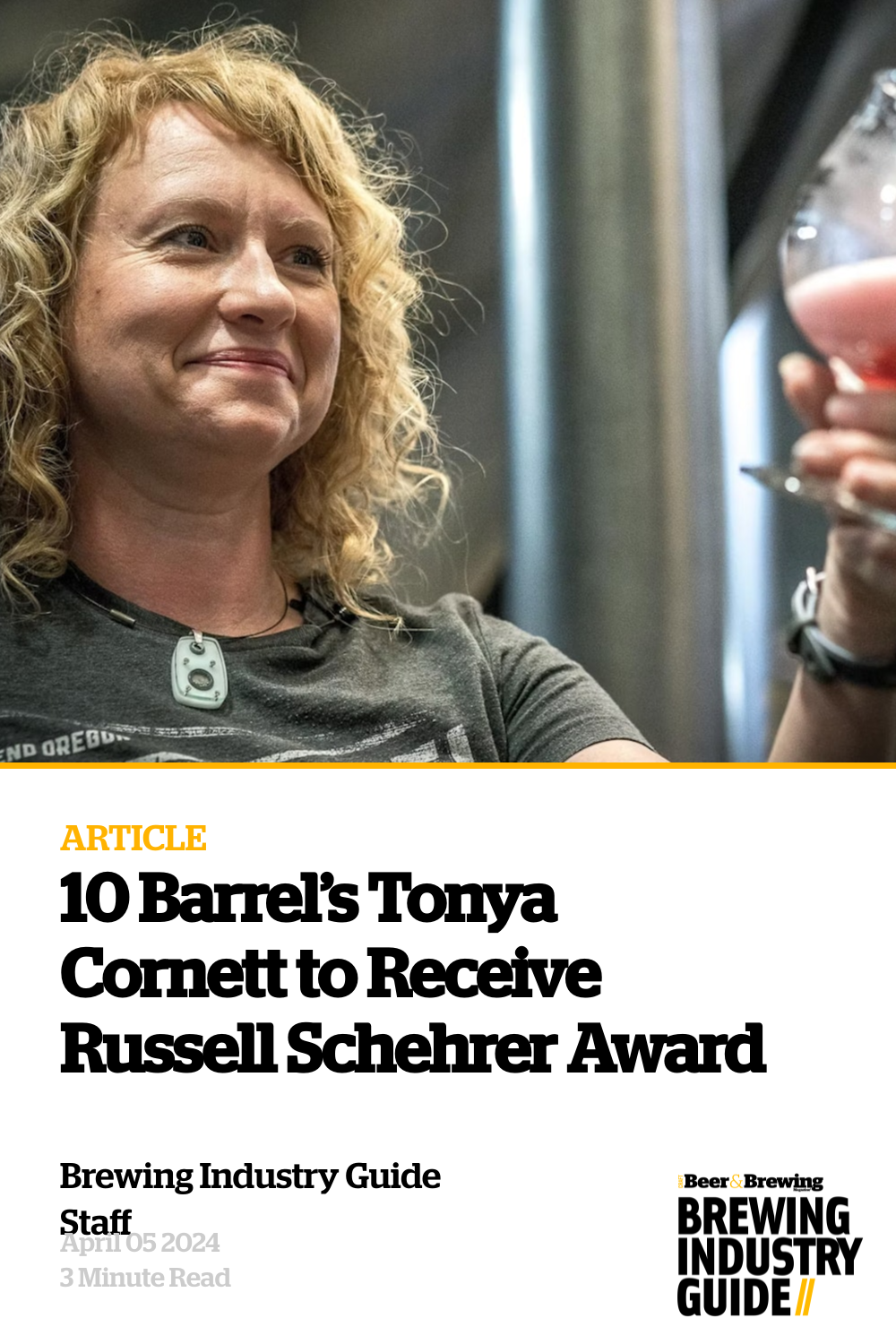 10 Barrel’s Tonya Cornett to Receive Russell Schehrer Award | Brewing ...