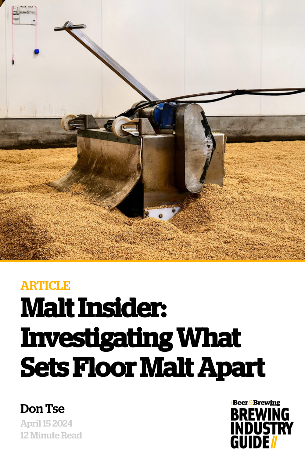 Malt Insider: Investigating What Sets Floor Malt Apart | Brewing ...