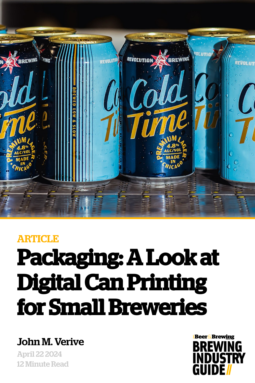 Packaging: A Look at Digital Can Printing for Small Breweries | Brewing ...
