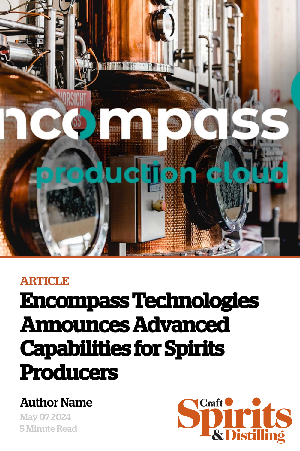 Encompass Technologies Announces Advanced Capabilities for Spirits ...