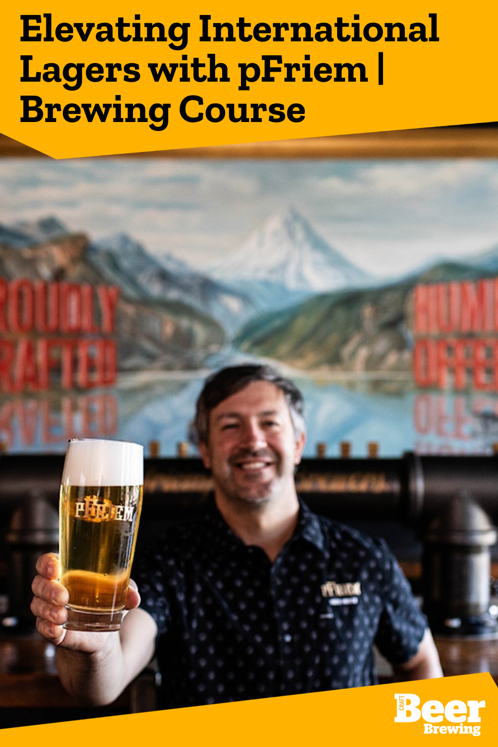 Elevating International Lagers with pFriem | Brewing Course | Craft ...