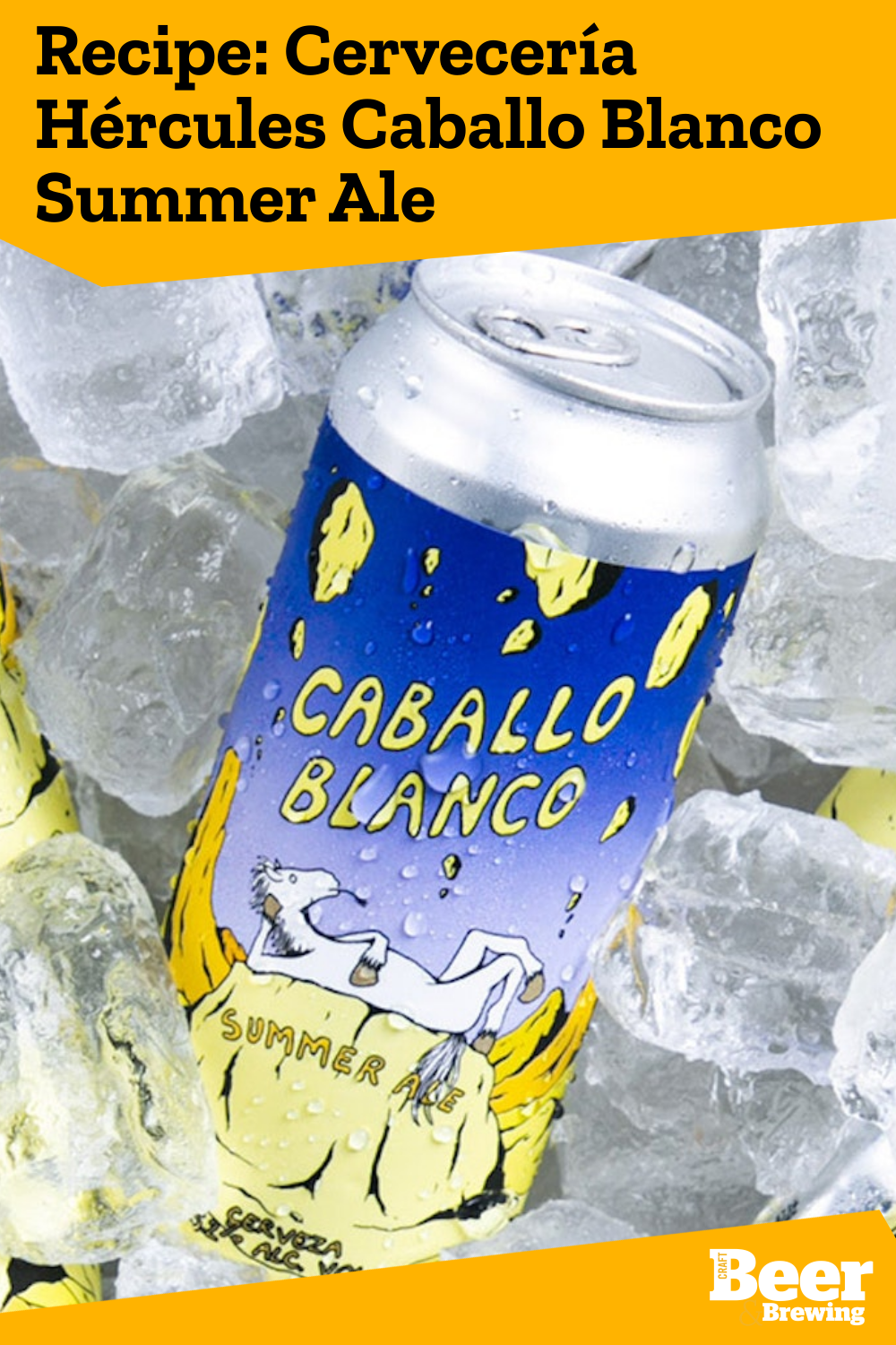 Recipe: Cervecería Hércules Caballo Blanco Summer Ale | Craft Beer ...
