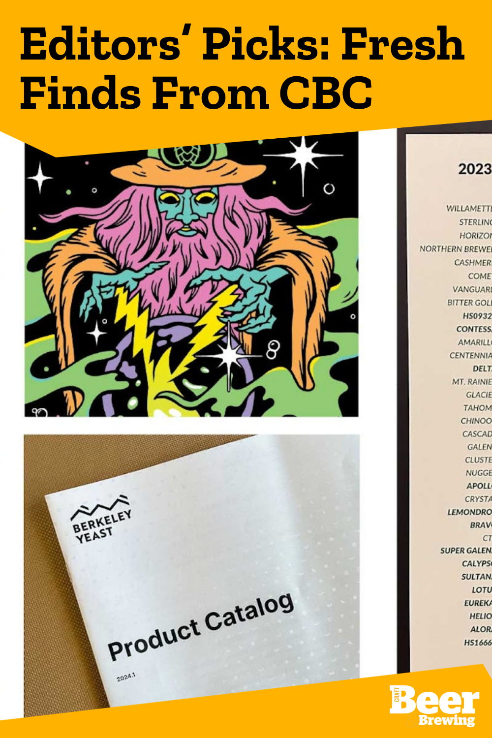 Editors’ Picks: Fresh Finds From CBC | Craft Beer & Brewing