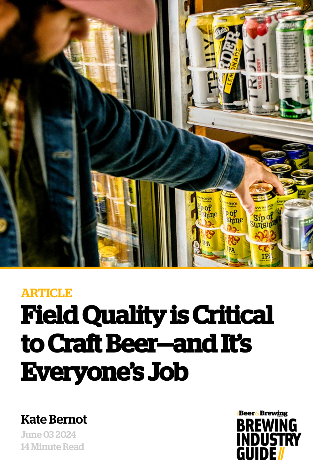 Field Quality is Critical to Craft Beer—and It’s Everyone’s Job ...