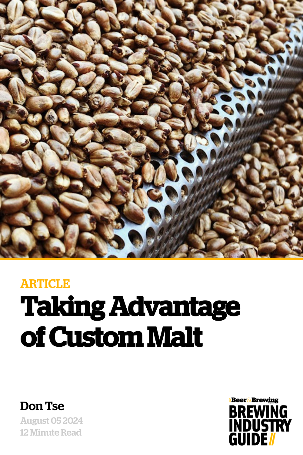 Taking Advantage of Custom Malt | Brewing Industry Guide