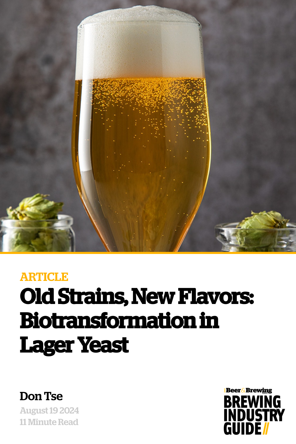 Old Strains, New Flavors: Biotransformation in Lager Yeast | Brewing ...