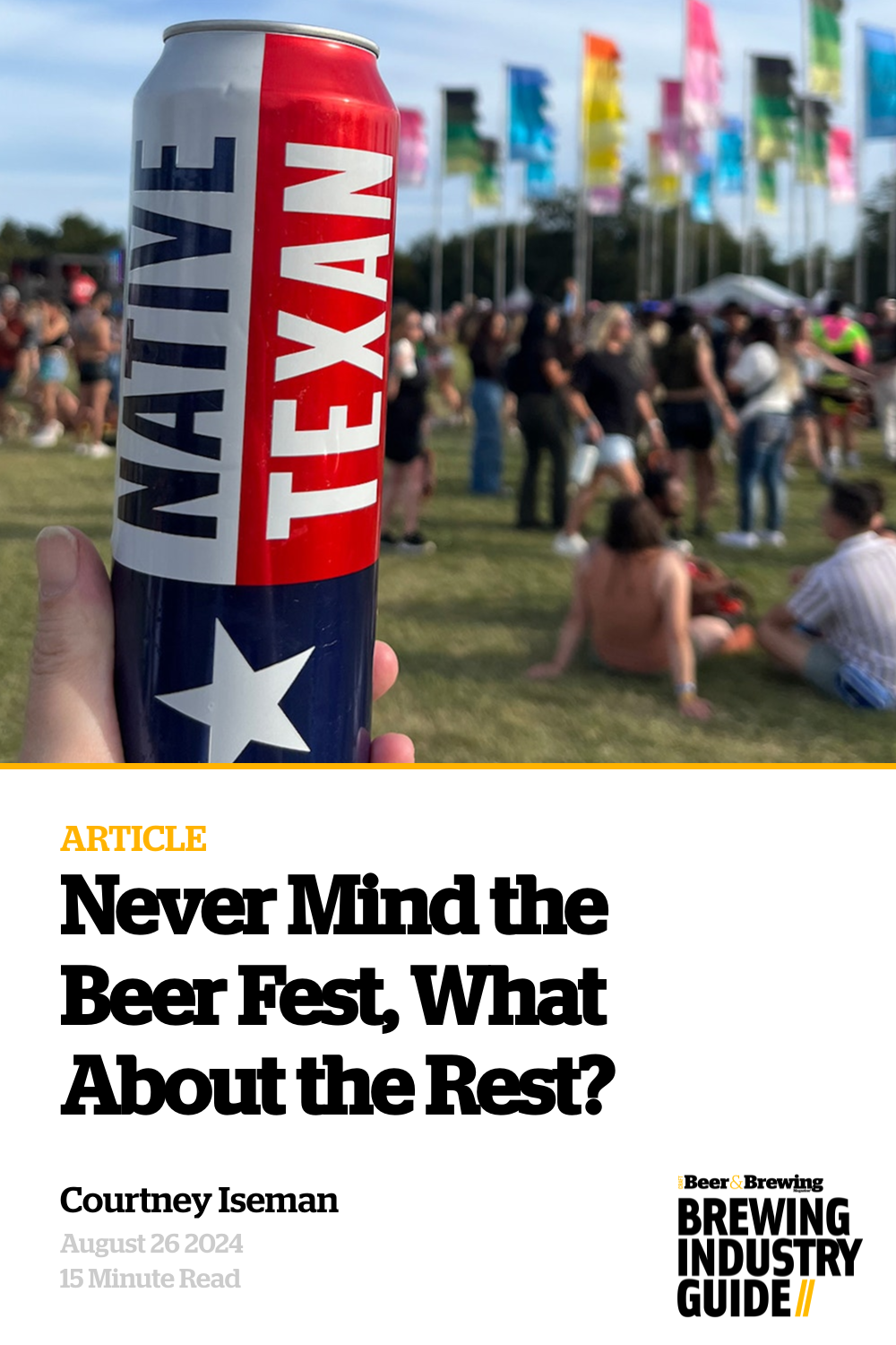 Never Mind the Beer Fest, What About the Rest? | Brewing Industry Guide