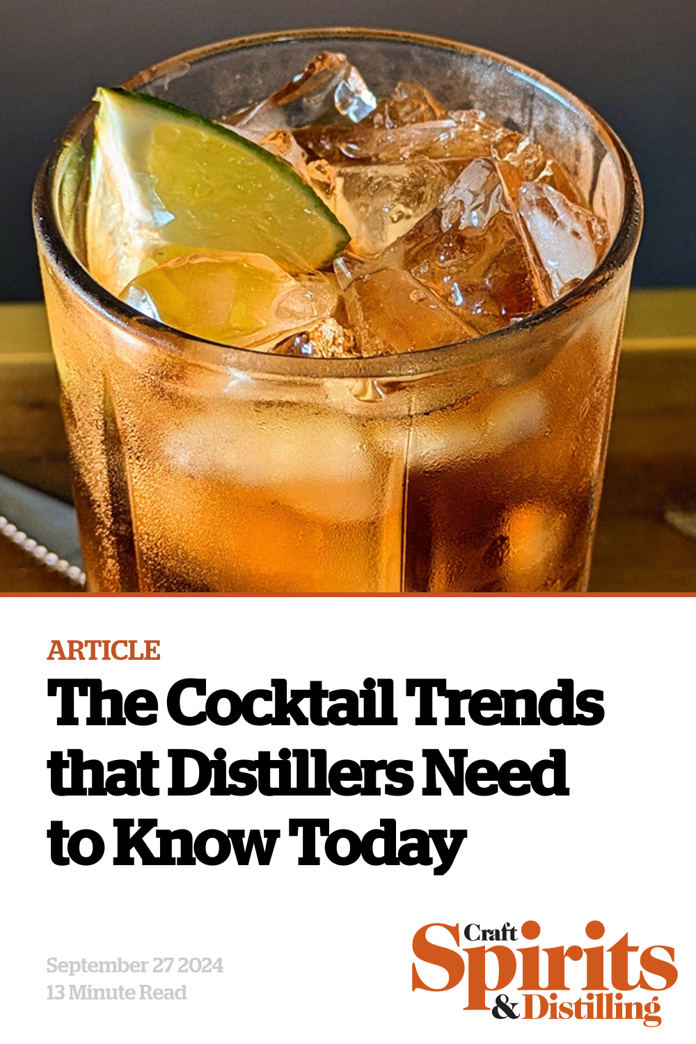 The Cocktail Trends that Distillers Need to Know Today | Spirits ...