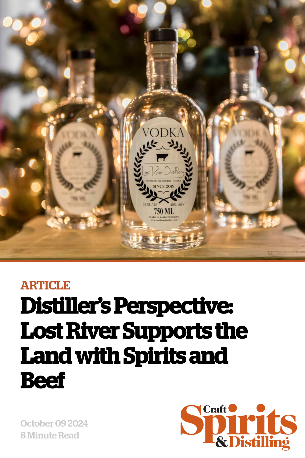 Distiller’s Perspective: Lost River Supports the Land with Spirits and ...