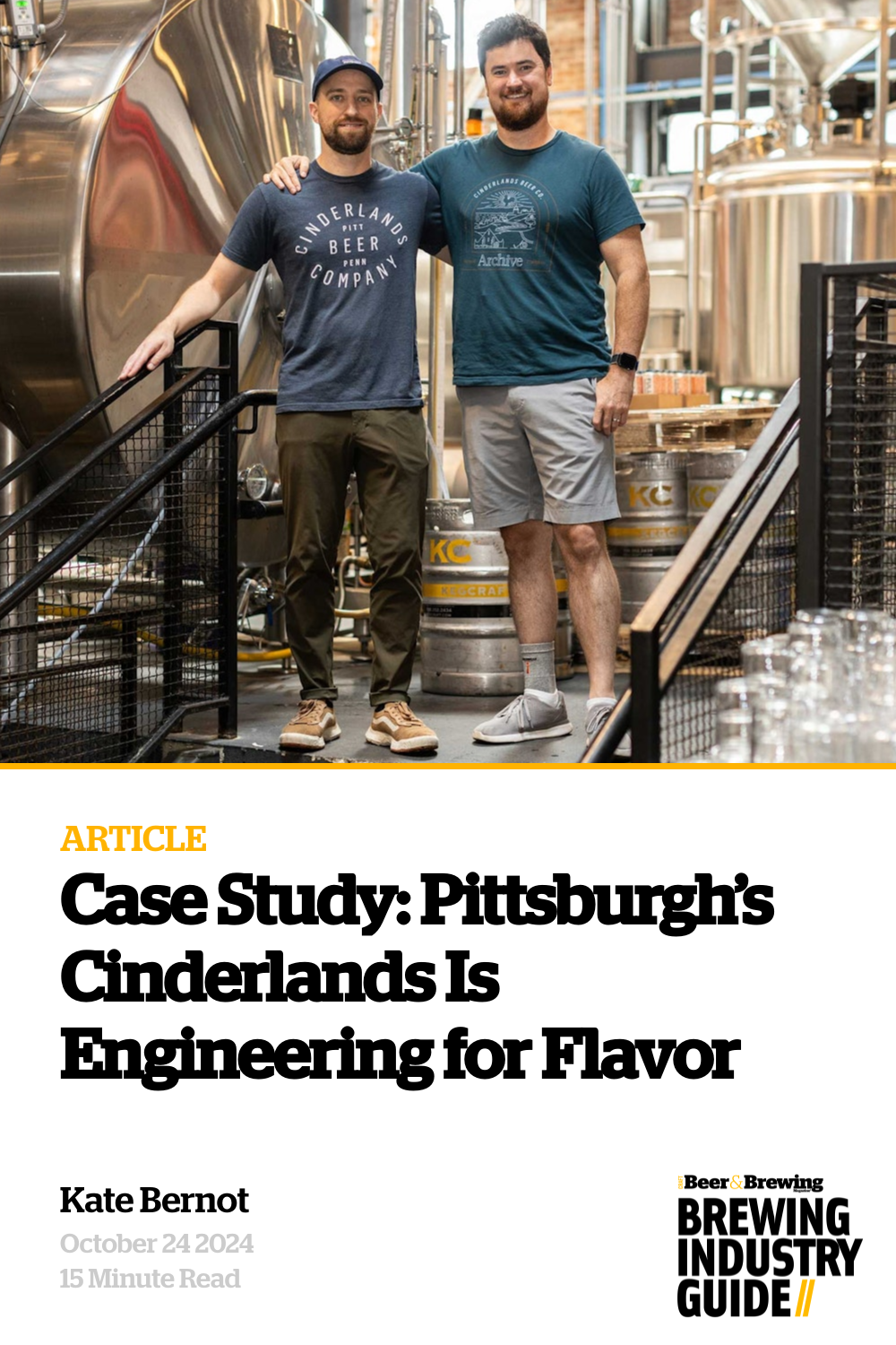 Case Study: Pittsburgh’s Cinderlands Is Engineering Flavor | Brewing ...