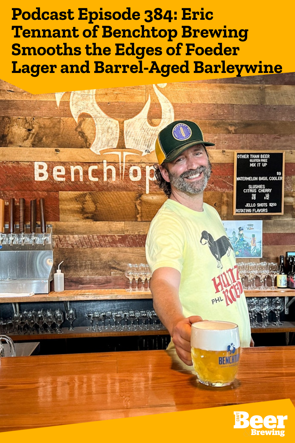 Podcast Episode 384: Eric Tennant of Benchtop Brewing Smooths the Edges ...