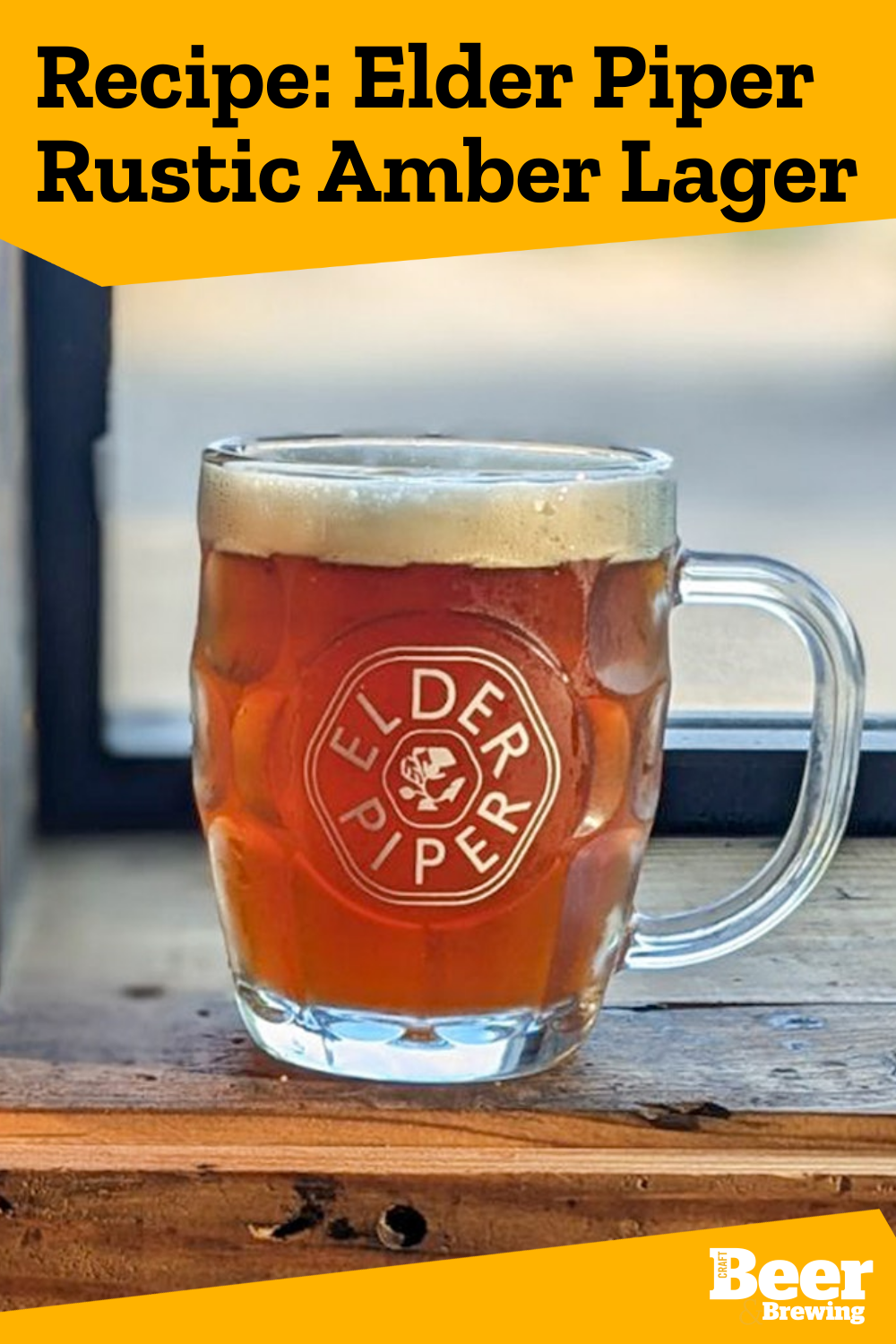 Recipe: Elder Piper Rustic Amber Lager | Craft Beer & Brewing