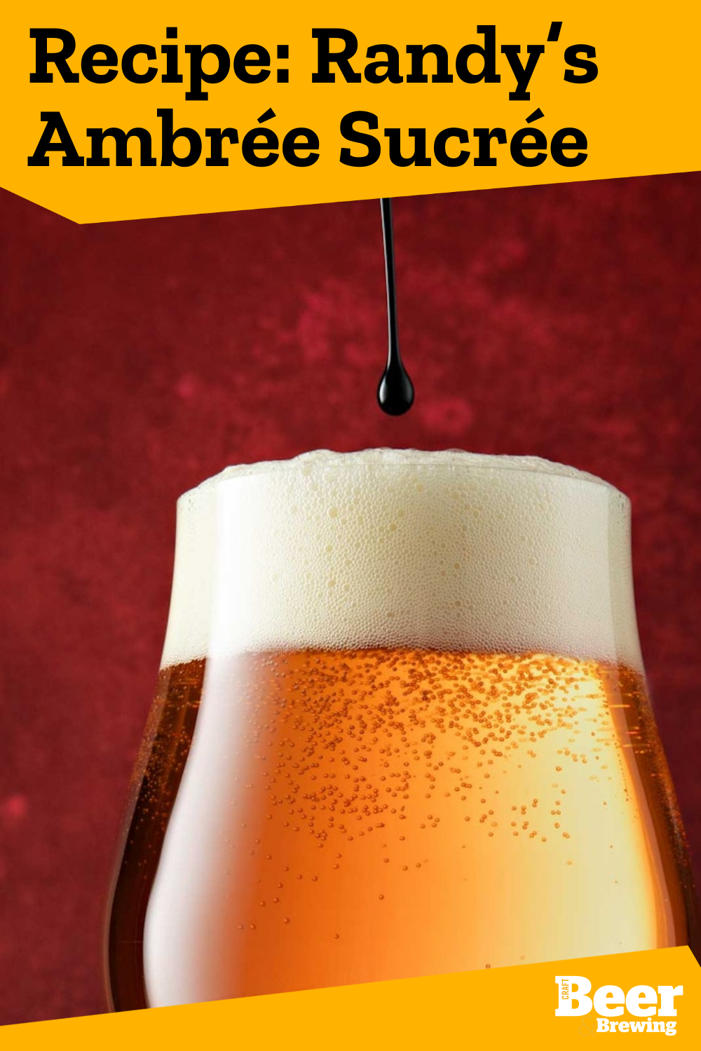 Recipe: Randy’s Ambrée Sucrée | Craft Beer & Brewing