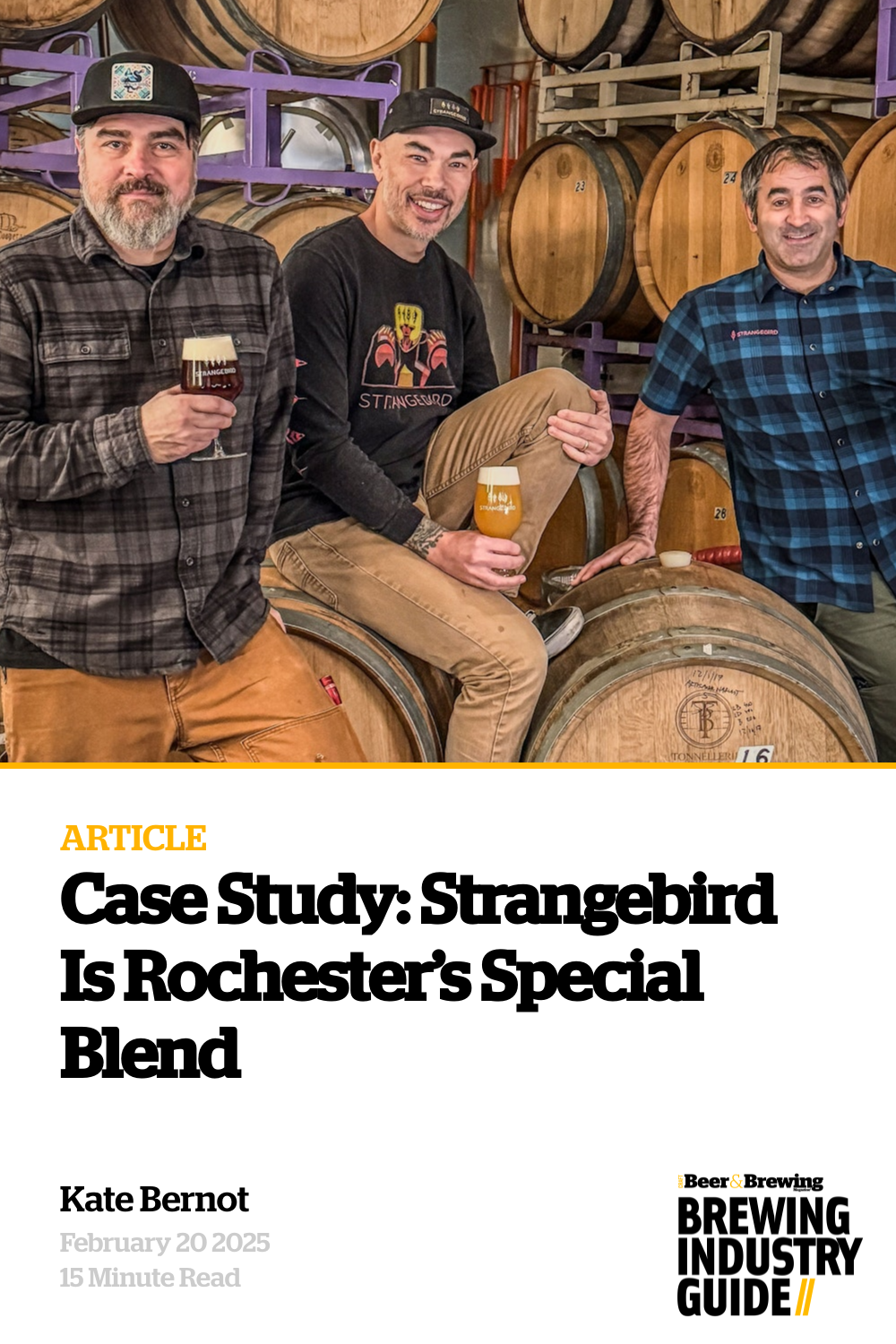 Case Study: Strangebird Is Rochester’s Special Blend | Brewing Industry Guide