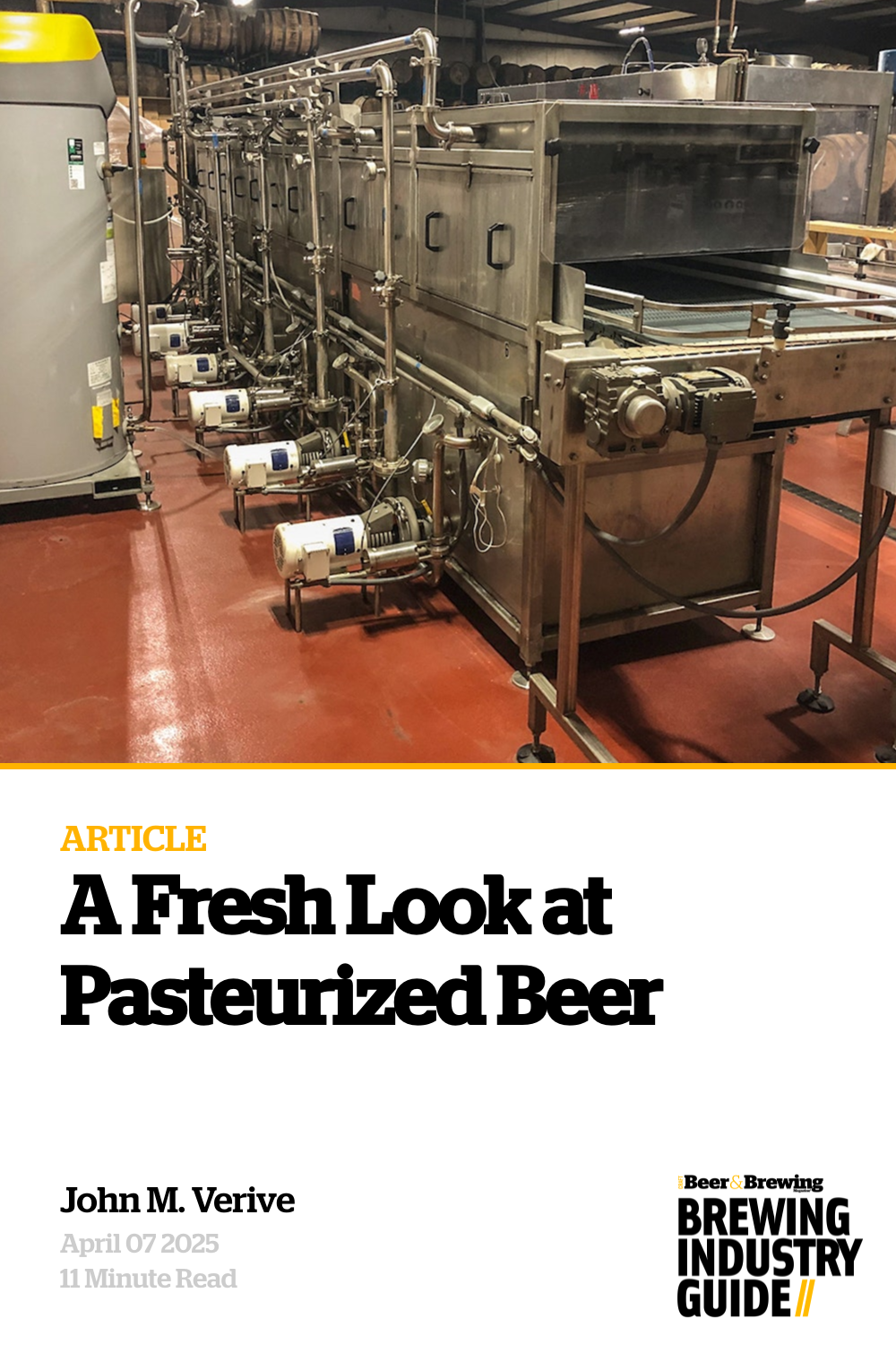 A Fresh Look at Pasteurized Beer | Brewing Industry Guide