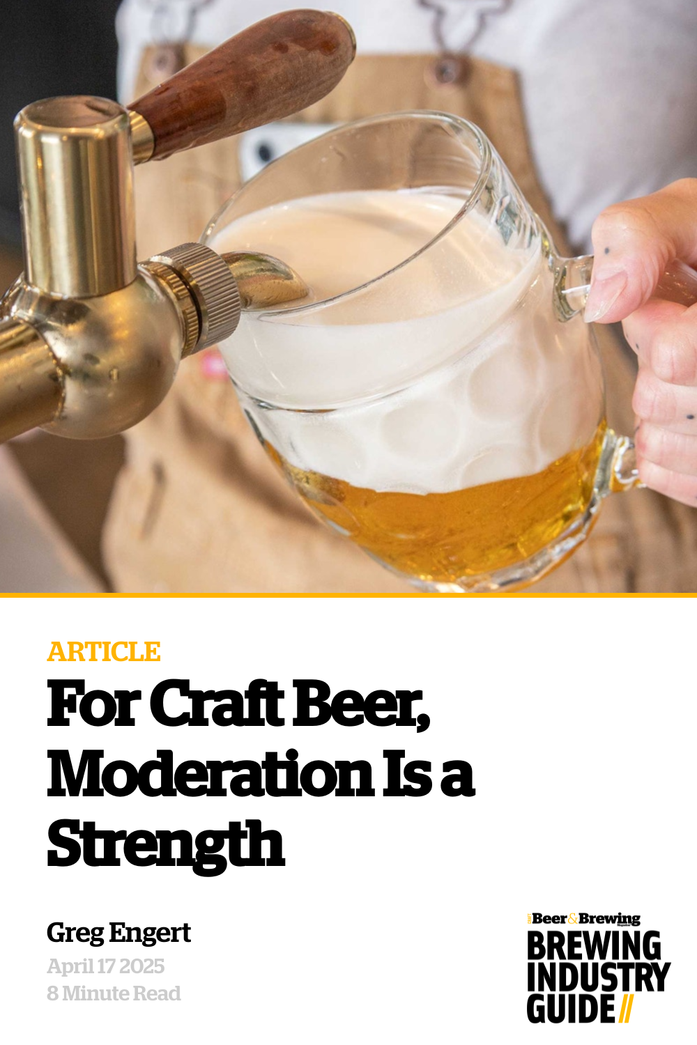 For Craft Beer, Moderation Is a Strength | Brewing Industry Guide