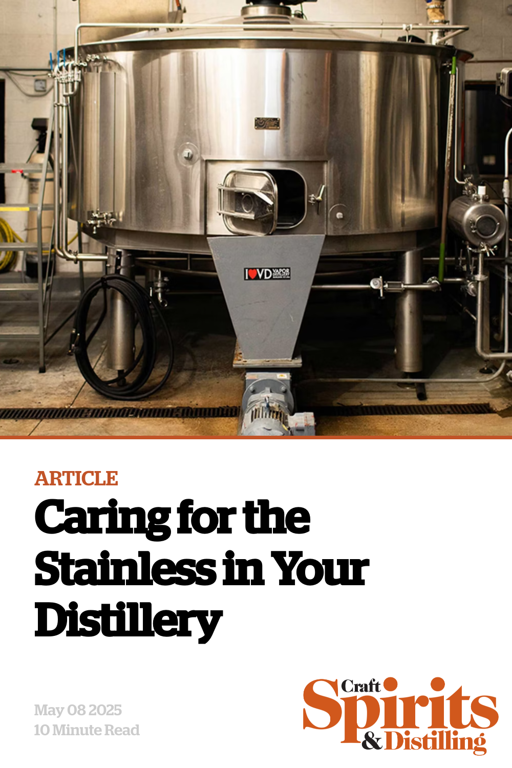 Caring for the Stainless in Your Distillery | Spirits & Distilling