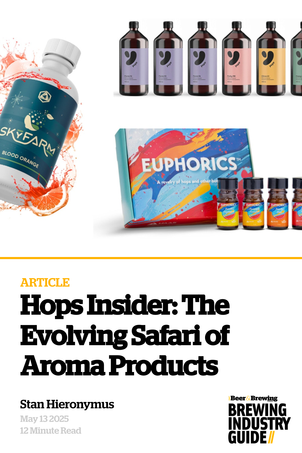 Hops Insider: The Evolving Safari of Aroma Products | Brewing Industry ...