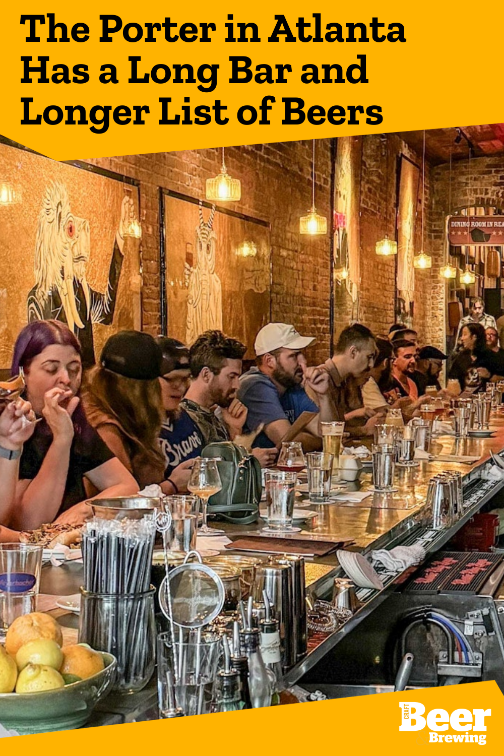 The Porter in Atlanta Has a Long Bar and Longer List of Beers | Craft ...