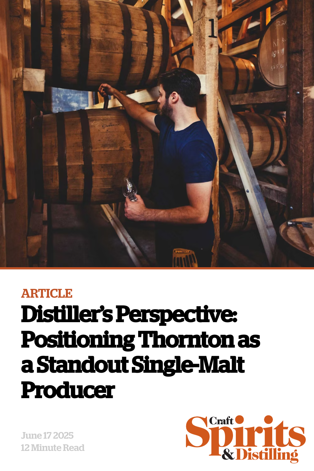 Distiller’s Perspective: Positioning Thornton as a Standout Single-Malt ...