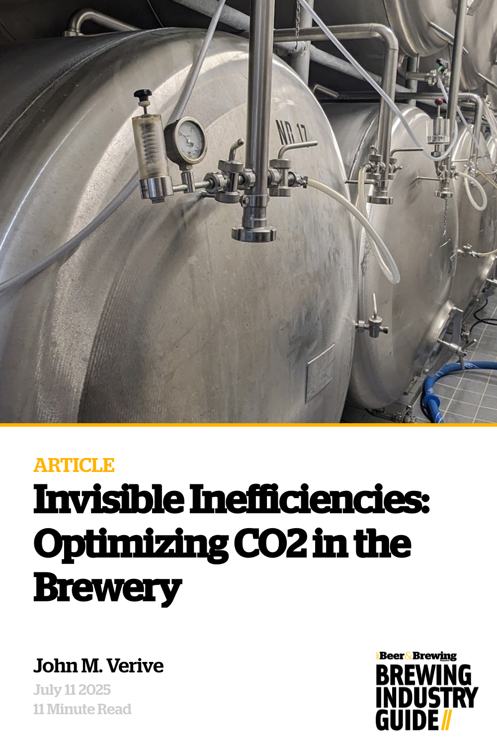 Invisible Inefficiencies: Optimizing CO2 in the Brewery | Brewing ...
