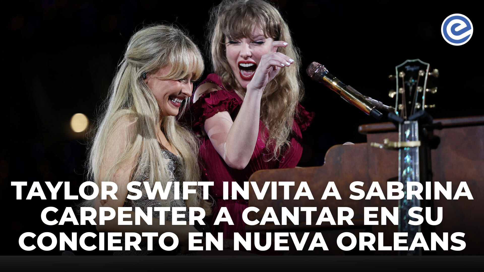 Taylor Swift invita a Sabrina Carpenter a cantar en su concierto en ... Taylor Swift invita a Sabrina Carpenter a cantar en su concierto en ...