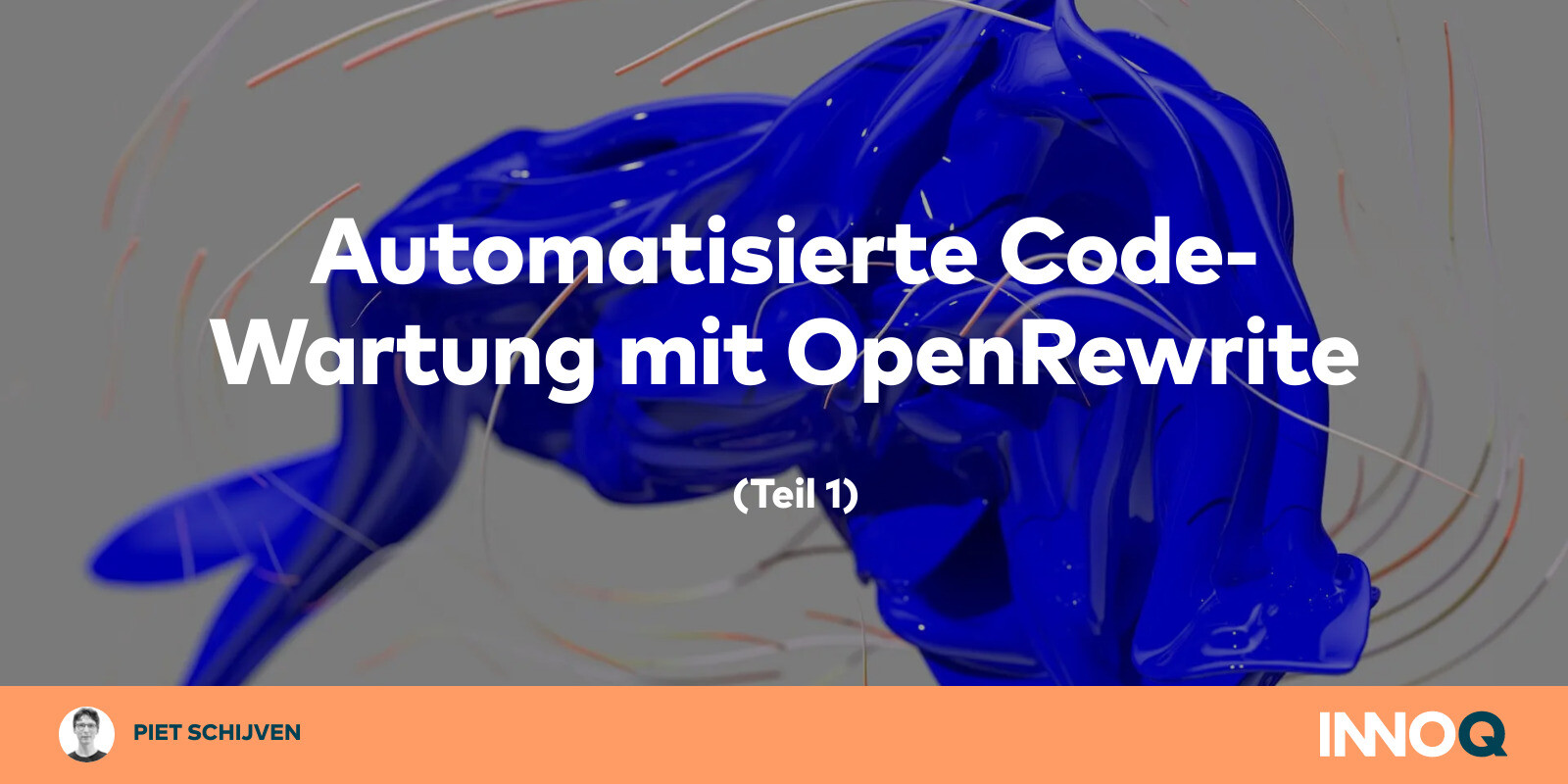 Automatisierte Code-Wartung mit OpenRewrite — (Teil 1) – INNOQ