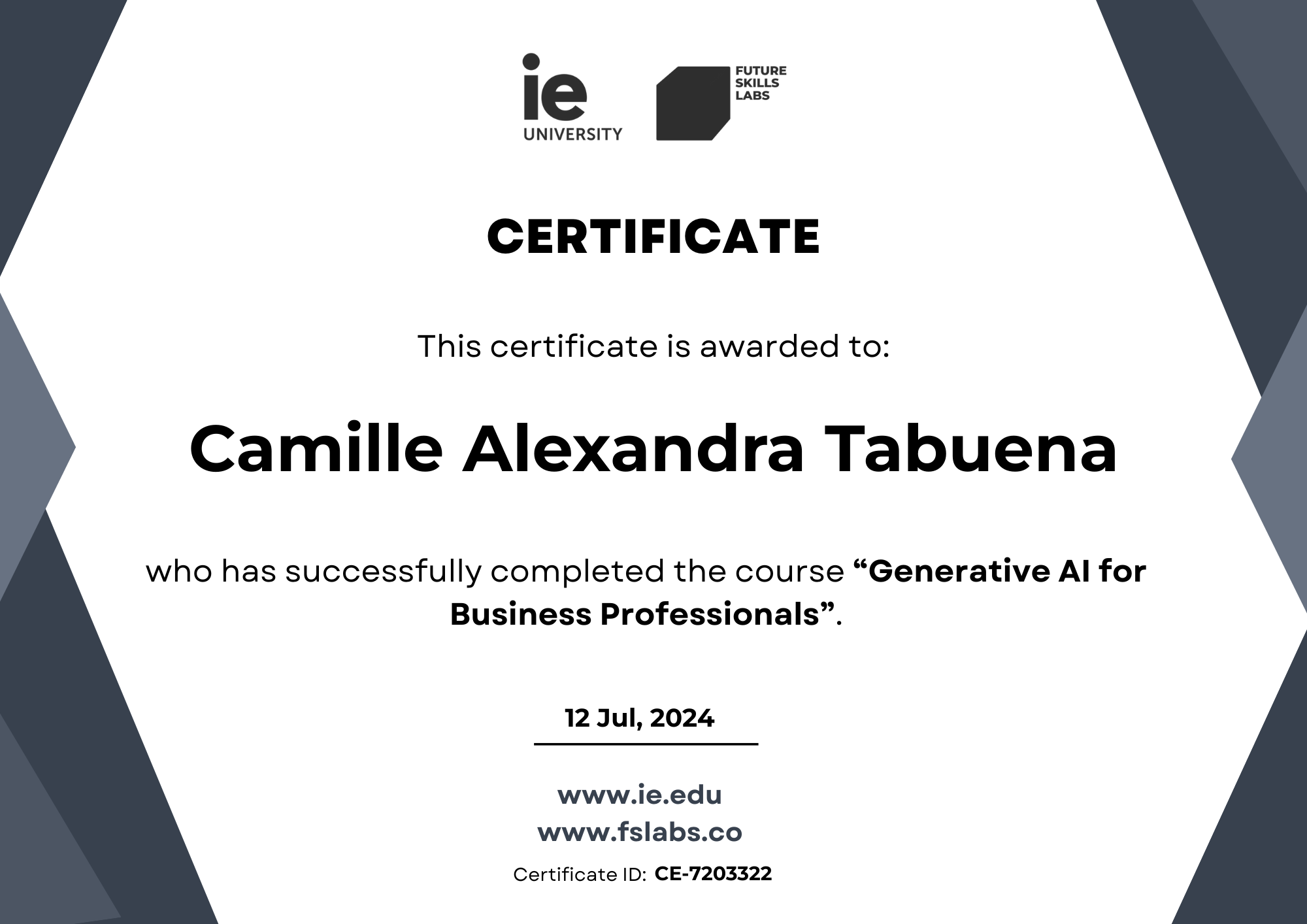 Camille Alexandra Tabuena - Data Strategy @ Clarity AI | ESG | Tech ...