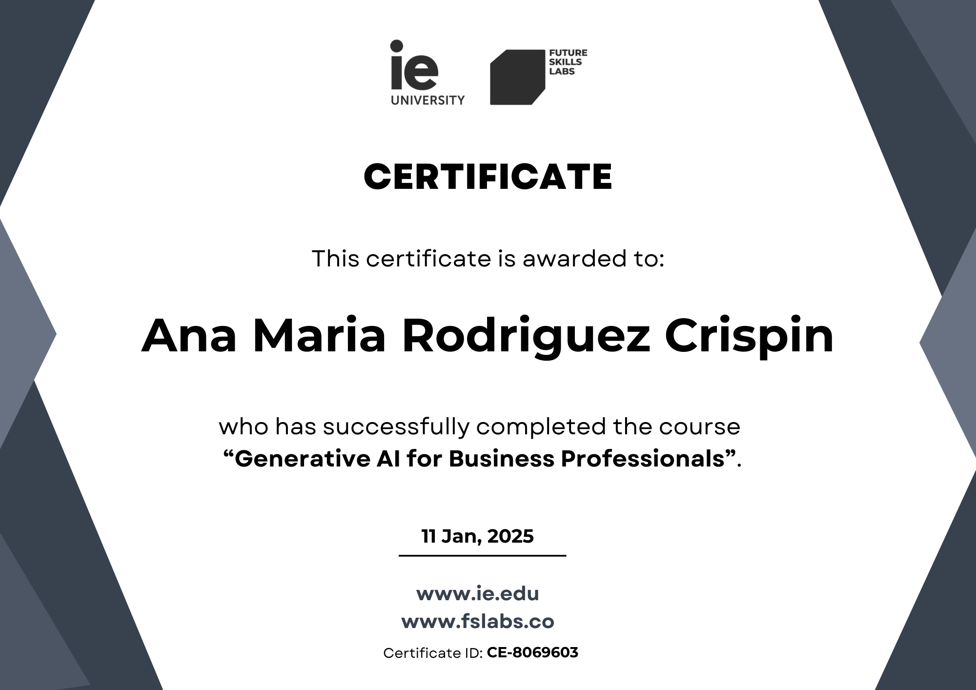 Ana Maria Rodriguez Crispin - Market Research Analyst | Consumer ...