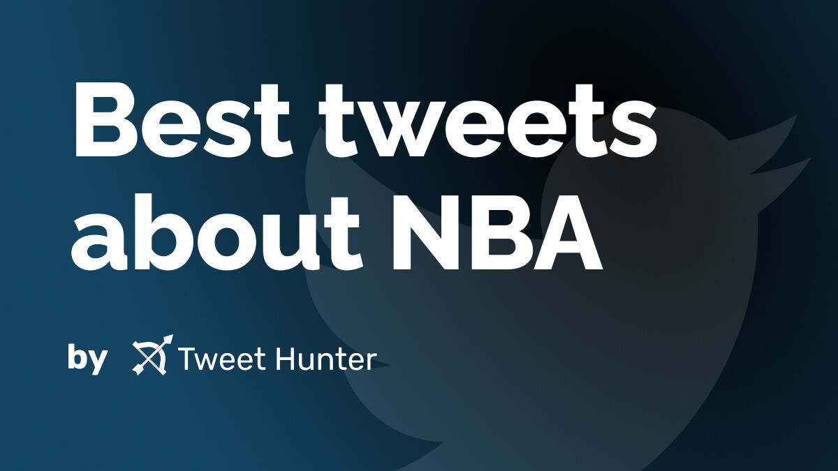 Best tweets about NBA