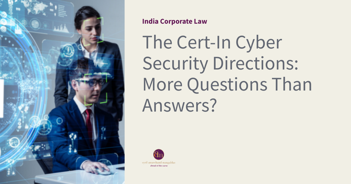 The Cert-In Cyber Security Directions: More Questions Than Answers ...
