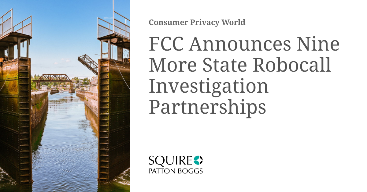 FCC Announces Nine More State Robocall Investigation Partnerships ...