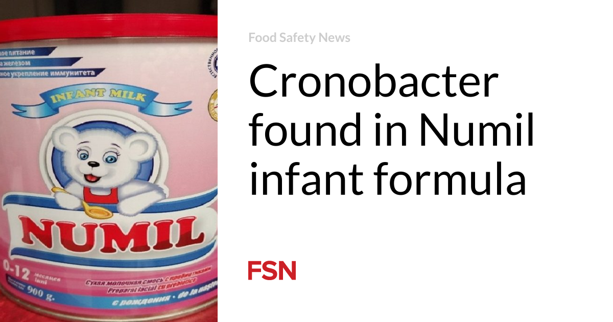 Cronobacter found in Numil infant formula | Food Safety News
