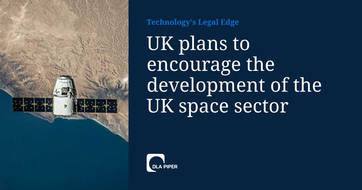 UK plans to encourage the development of the UK space sector ...