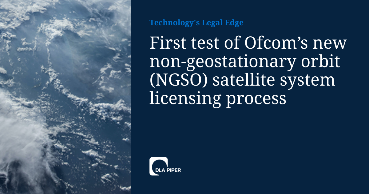 First test of Ofcom’s new non-geostationary orbit (NGSO) satellite ...