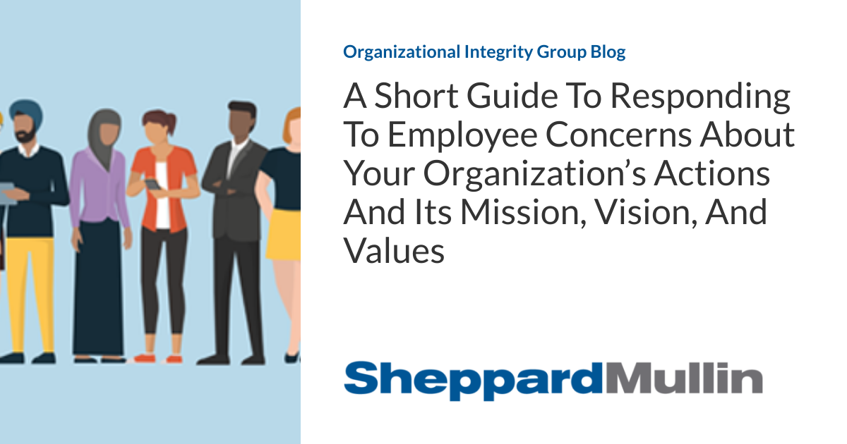 A Short Guide To Responding To Employee Concerns About Your ...