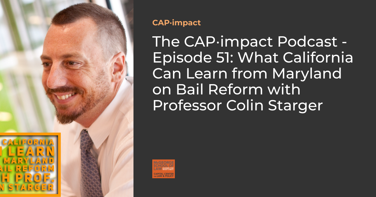What California Can Learn from Maryland on Bail Reform