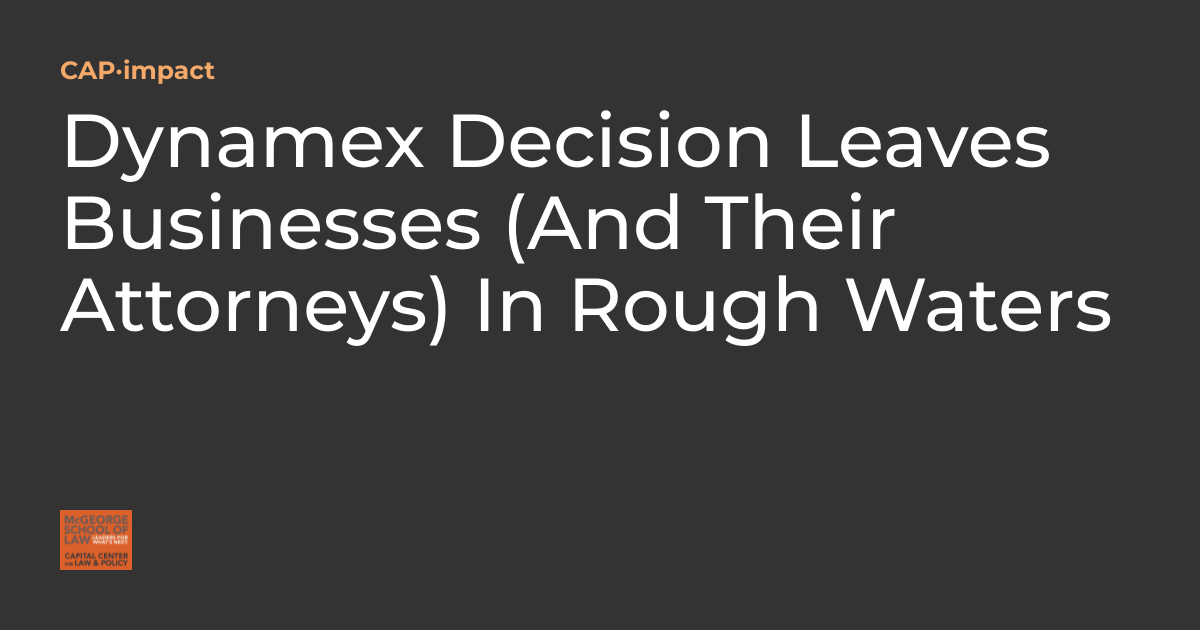 Dynamex Decision Leaves Businesses (And Their Attorneys) In Rough ...