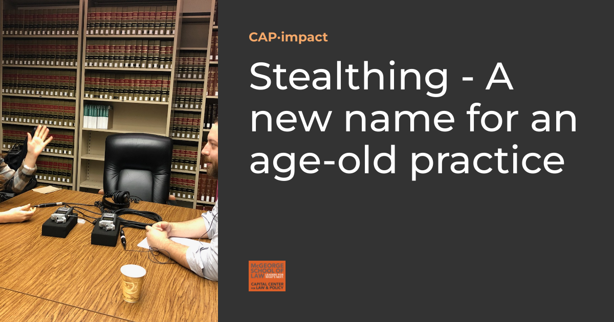 Stealthing - A new name for an age-old practice | CAP·impact