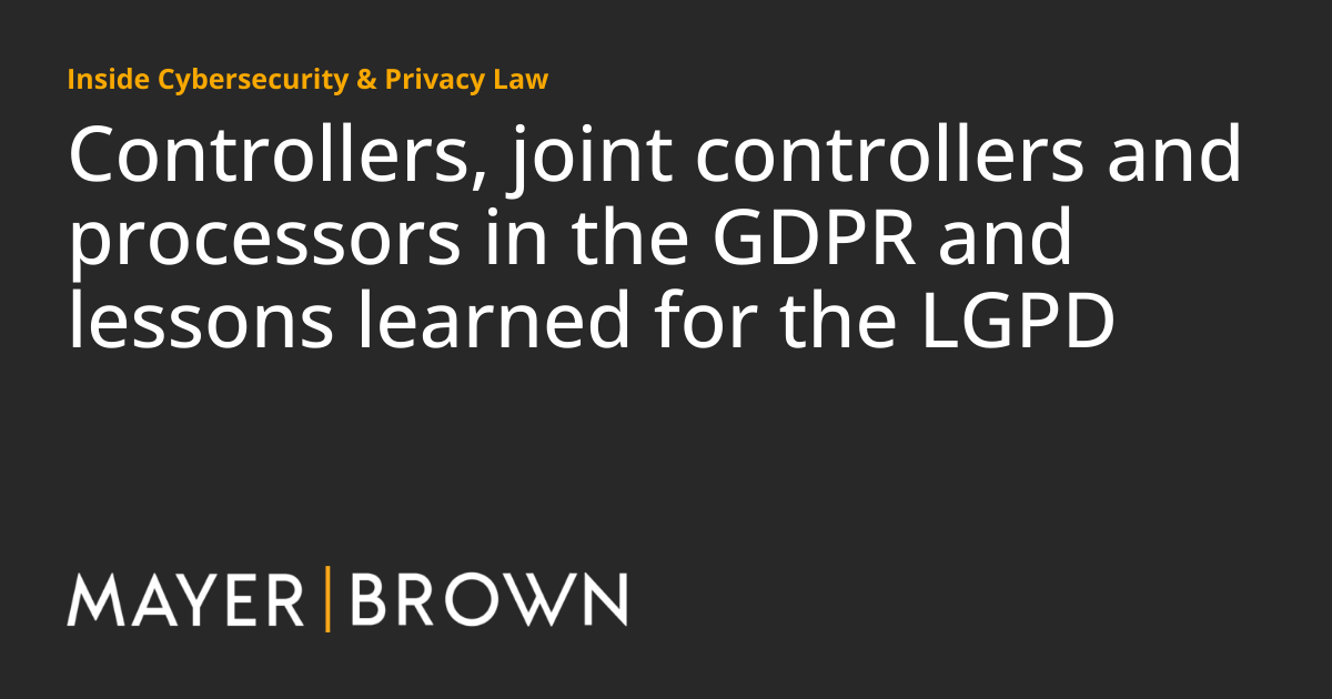 Gdpr Joint Controllers – Joint Controller Rgpd – YAUAT