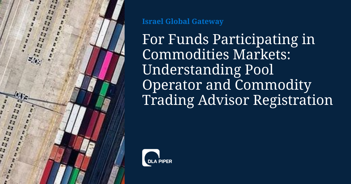 For Funds Participating in Commodities Markets: Understanding Pool ...