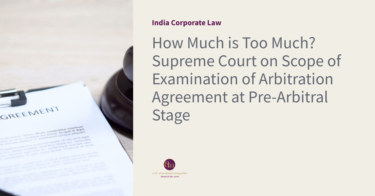 How Much is Too Much? Supreme Court on Scope of Examination of ...