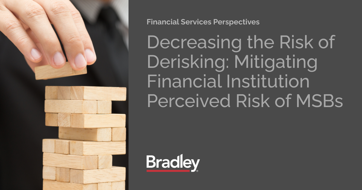 Decreasing the Risk of Derisking: Mitigating Financial Institution ...